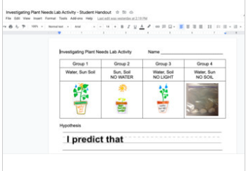 2nd Grade Science Lesson Plant Needs 2.LS2.1 OAS NGSS - Classful