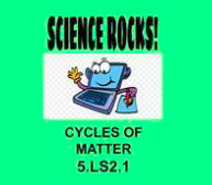 Complete Online Distance Learning Cycles of Matter 5.LS2.1, 5-LS2-1 ...