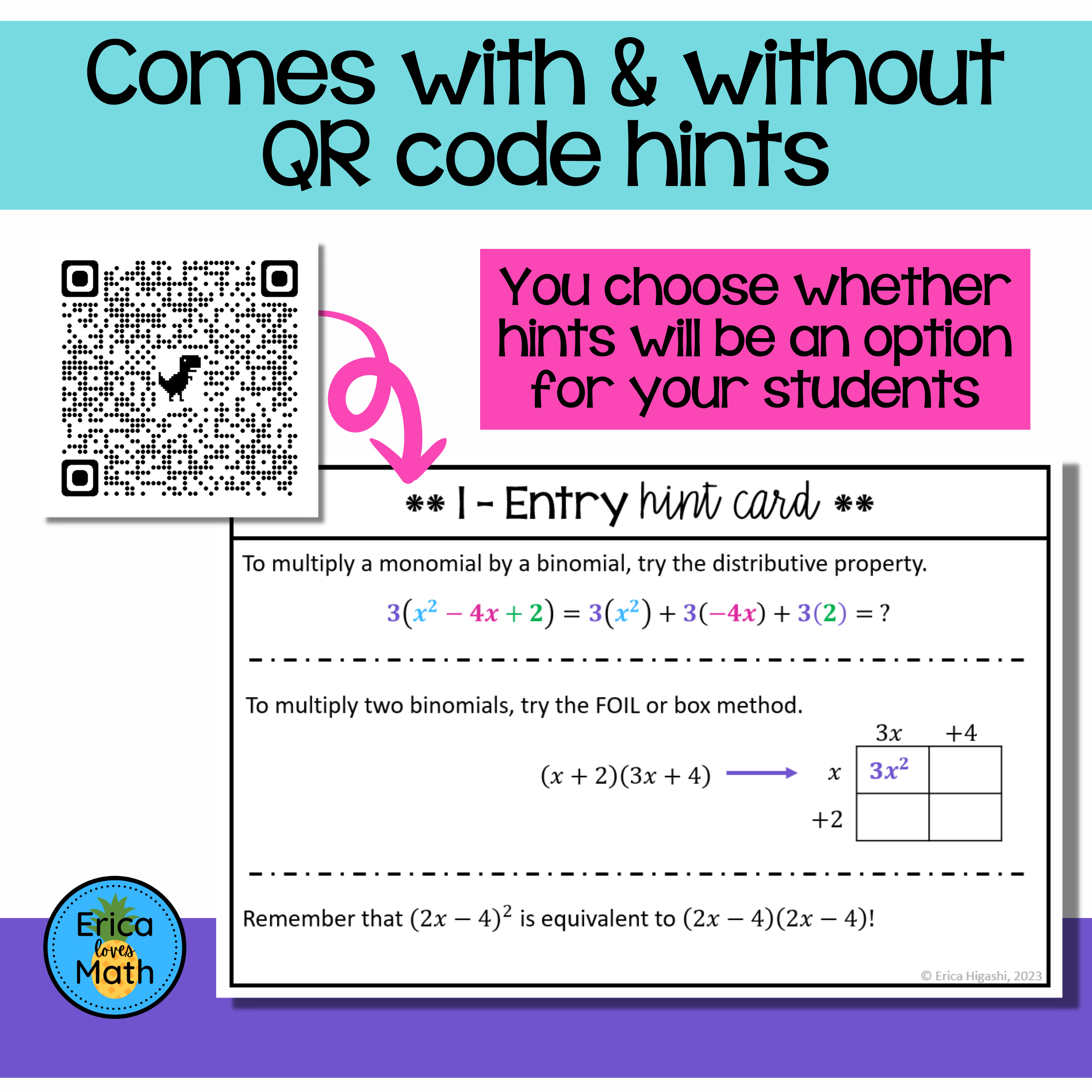 Factoring Review Escape Room Activity (Digital & Printable) - Classful