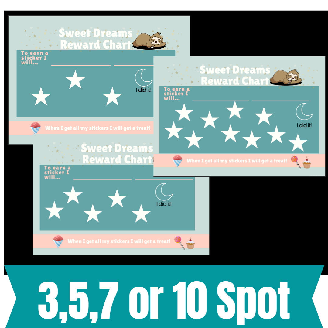 Bedtime Sticker Chart to Encourage Healthy Sleep Habits - Classful