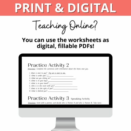 Adult ESL Beginner English Grammar Worksheets, Lesson Plans and ...