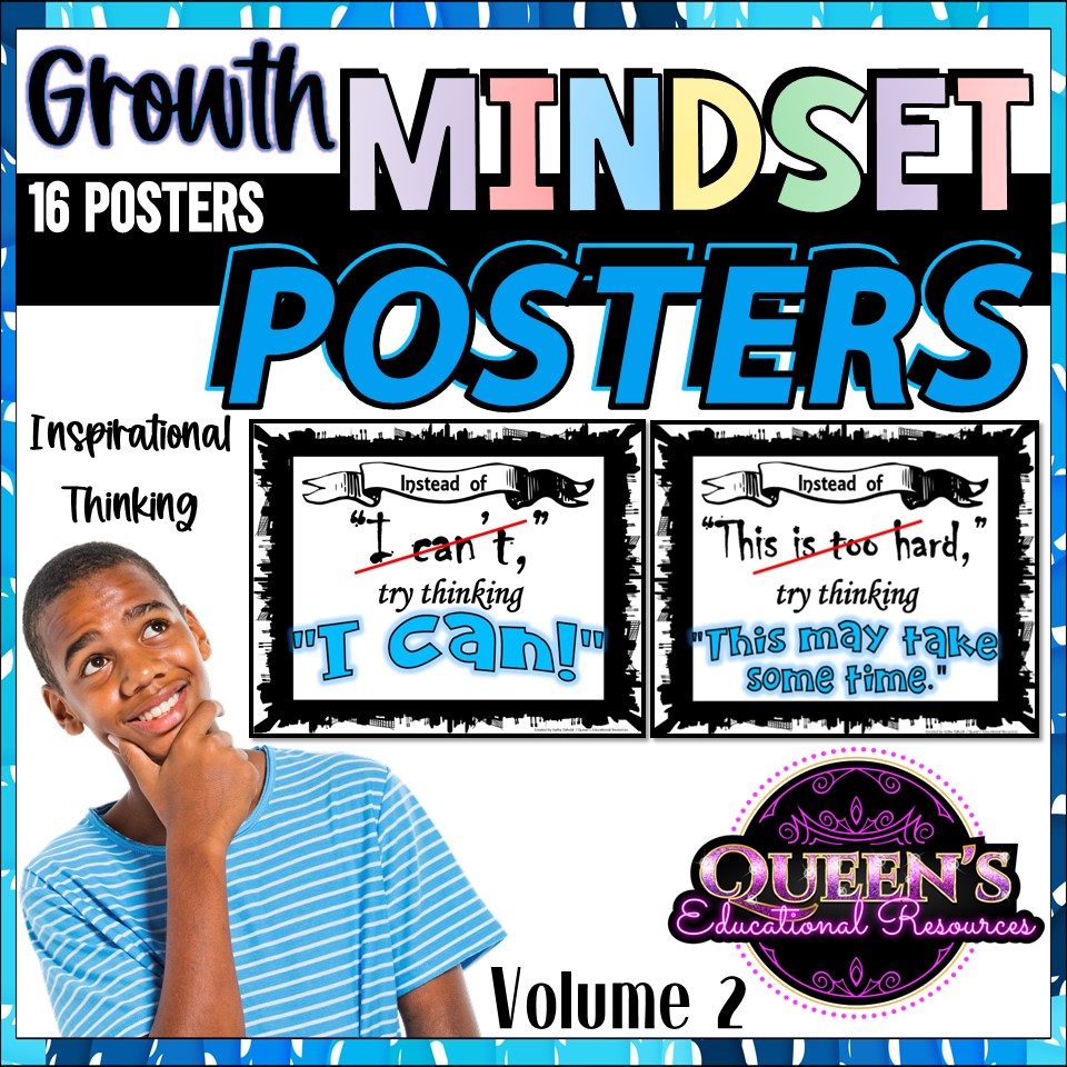 Growth Mindset Posters - Classful