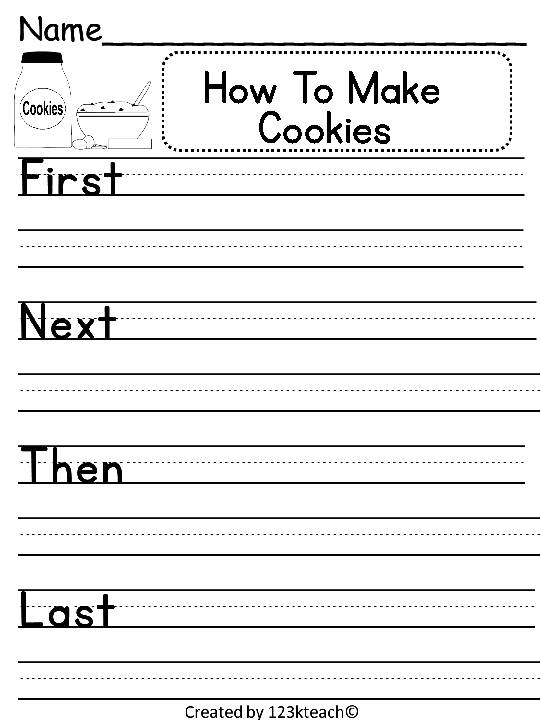 How To Writing Prompts ~Procedural Writing- Kindergarten, 1st, 2nd ...