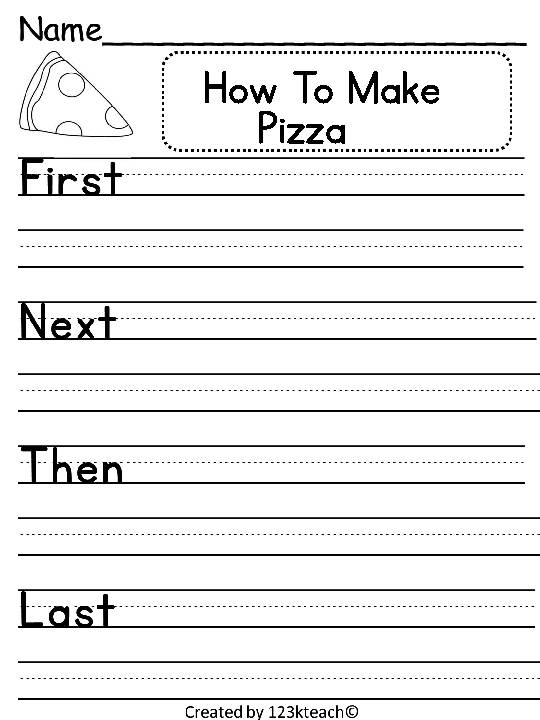 How To Writing Prompts ~Procedural Writing- Kindergarten, 1st, 2nd ...