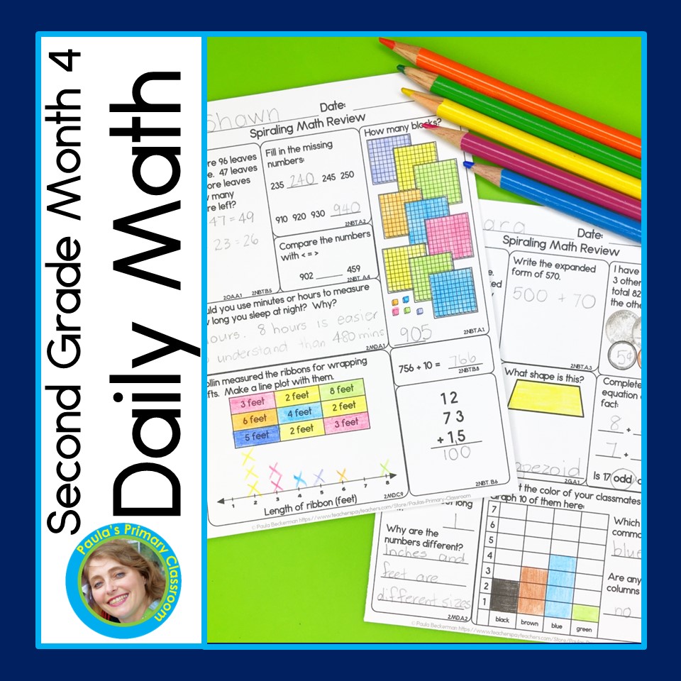 St. Patrick's Day 2nd Grade Math Worksheets - Classful