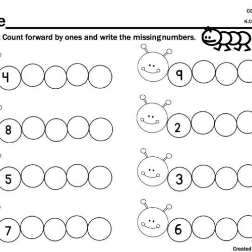Counting On From Any Given Number or Count Backward by 1's, 2's, 5's, 10's-Kindergarten, First ...