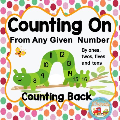 Counting On From Any Given Number or Count Backward by 1's, 2's, 5's ...
