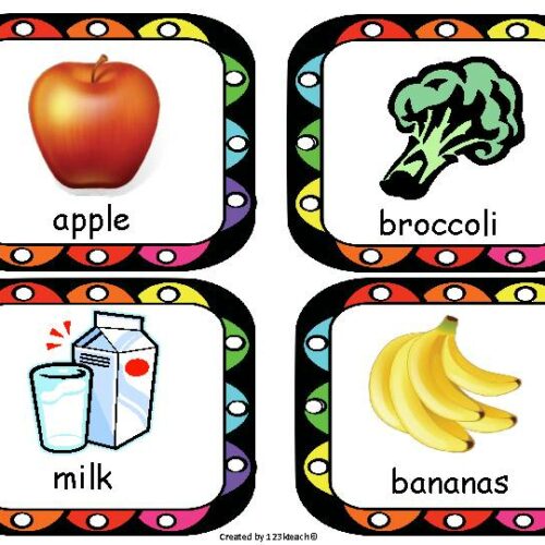 Healthy vs. Unhealthy Foods, Food Pyramid-Cut & Paste-Writing - Classful