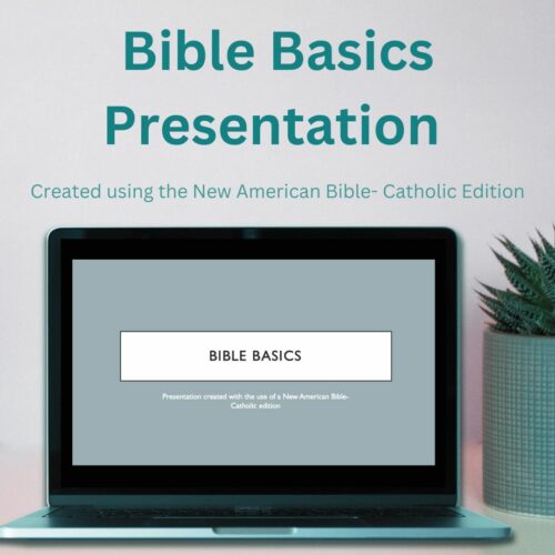 Bible Basics Presentation- New American Bible - Classful