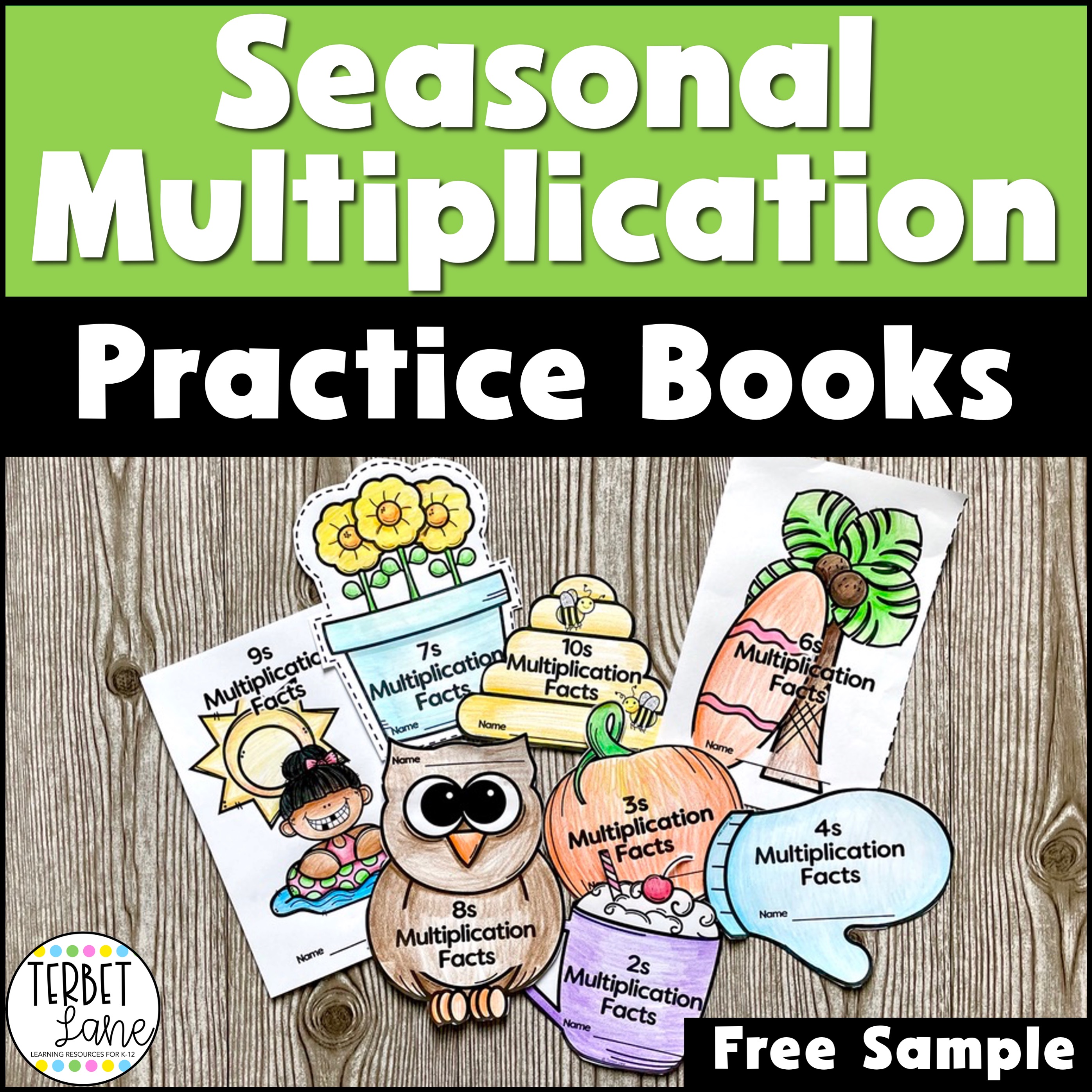 Multiplication Facts Practice Books Free Sample - Classful