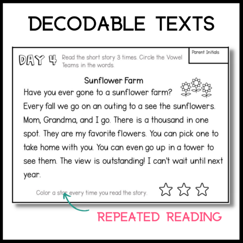 Decoding Multisyllabic Words with Vowel Teams Diphthongs | Phonics ...