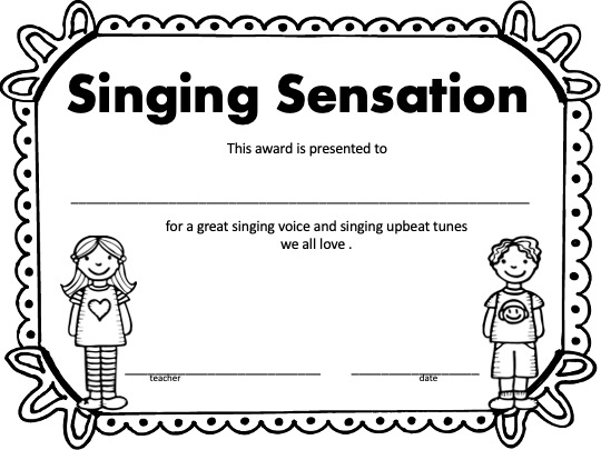 End Of Year Awards, EDITABLE Certificates, Color/ Black & White ...