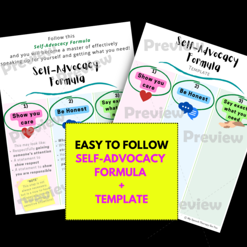 Self-Advocacy Skills BUNDLE Life Skills Problem Solving for Older ...