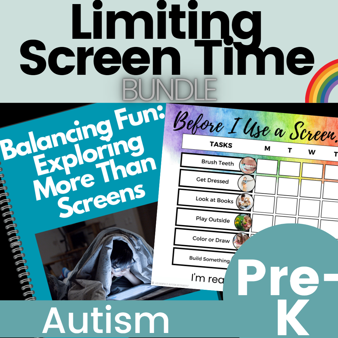Limiting Screens & Electronics Bundle Social Skill Story & Checklist ...