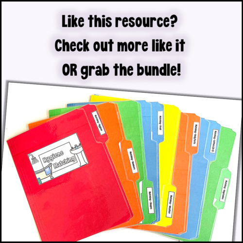 Shape Matching Reusable Velcro File Folder Activity for Early ...