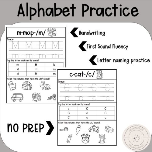 Alphabet Practice - Classful