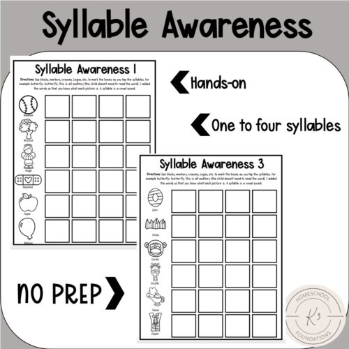 Syllable Awareness - Classful