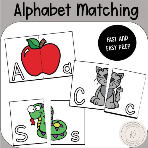 Alphabet Matching Cards - Classful