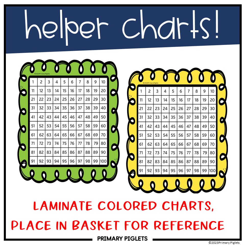 100s Charts Worksheets 100 Charts Worksheets 100 Chart Counting to 100 ...