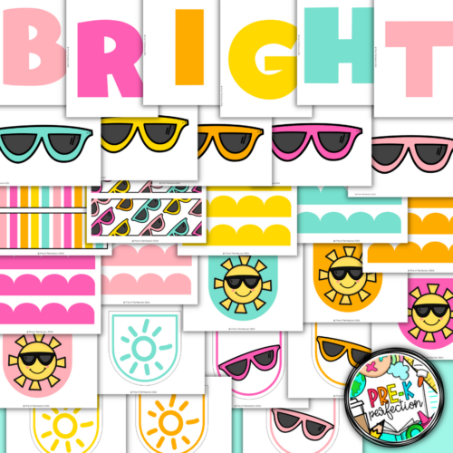 Sunglasses Bulletin Board | Summer Decor | Ready for a Bright Summer ...