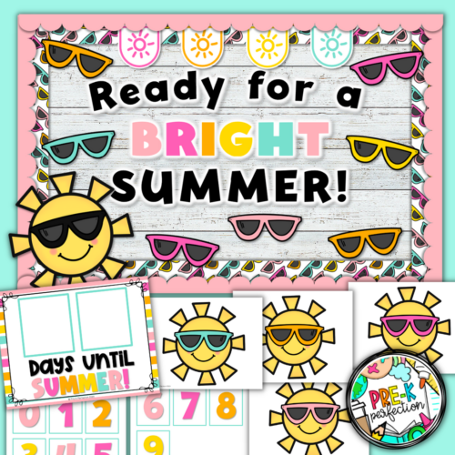 Sunglasses Bulletin Board | Summer Decor | Ready for a Bright Summer ...