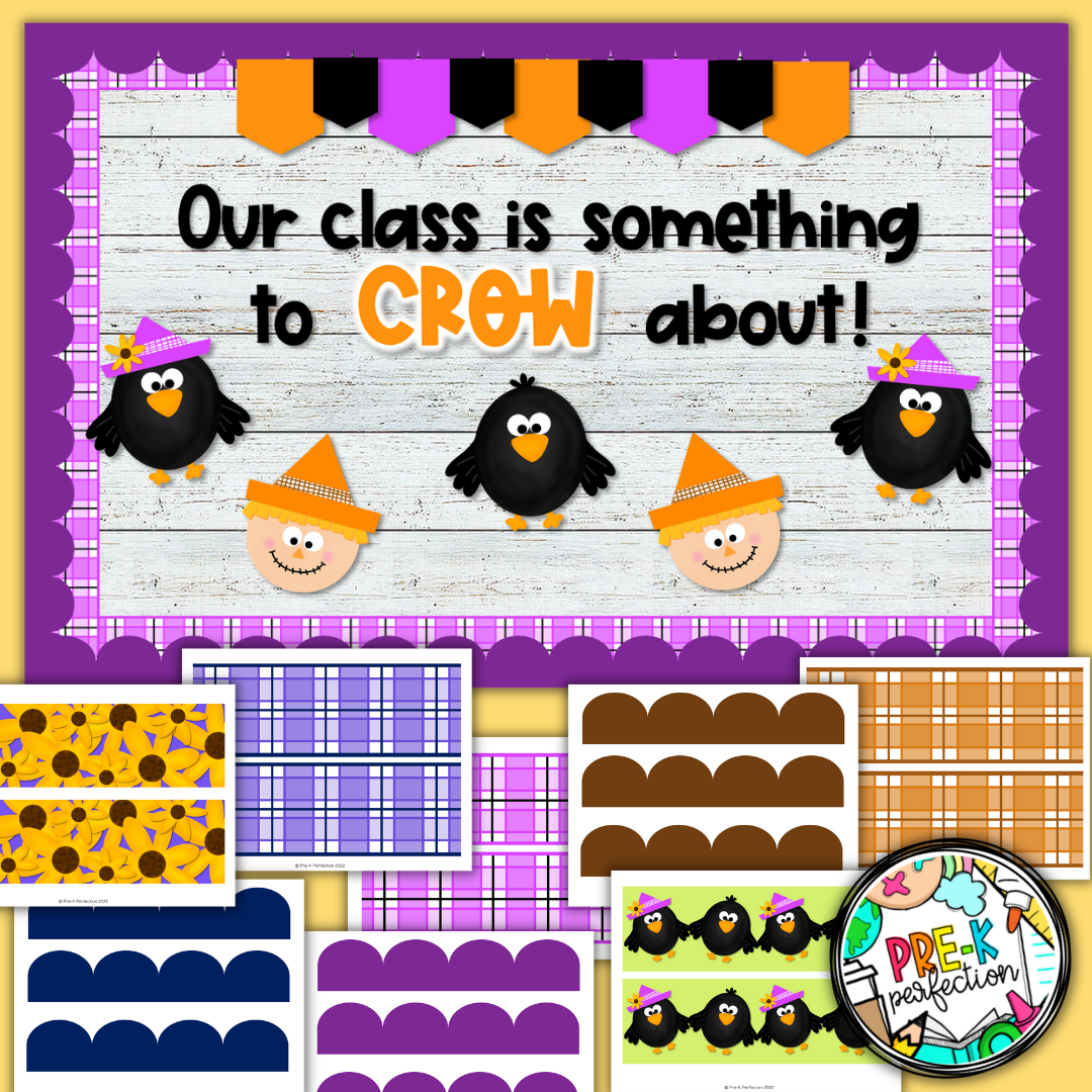 Scarecrow Bulletin Board | Thanksgiving Bulletin Board | Fall Decor ...