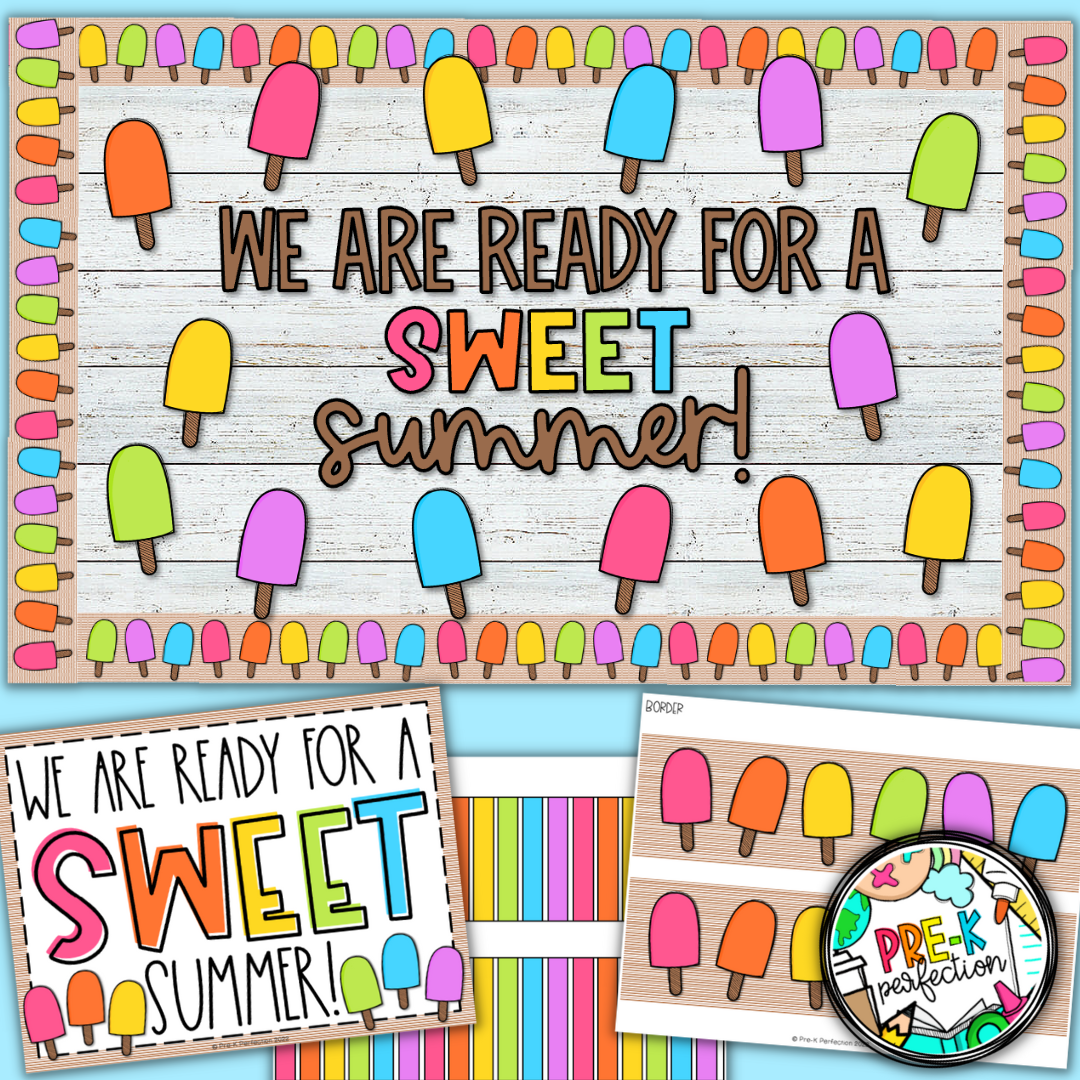 Sweet Summer Bulletin Board | Popsicle Bulletin Board | Ice Pop ...