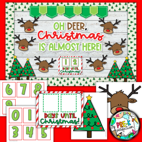 Reindeer Bulletin Board | Rudolph Bulletin Board! | Christmas Classroom ...