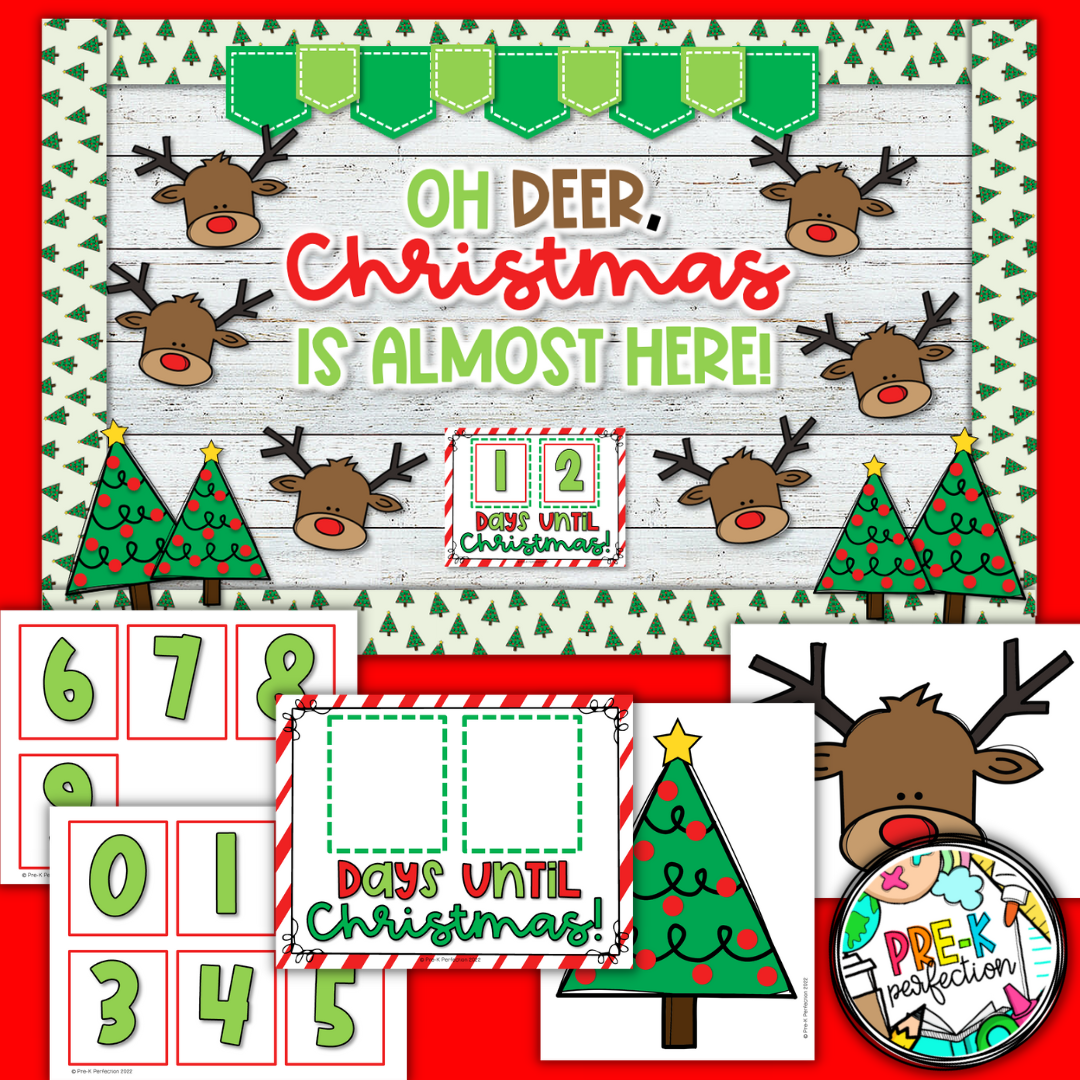 Reindeer Bulletin Board | Rudolph Bulletin Board! | Christmas Classroom ...