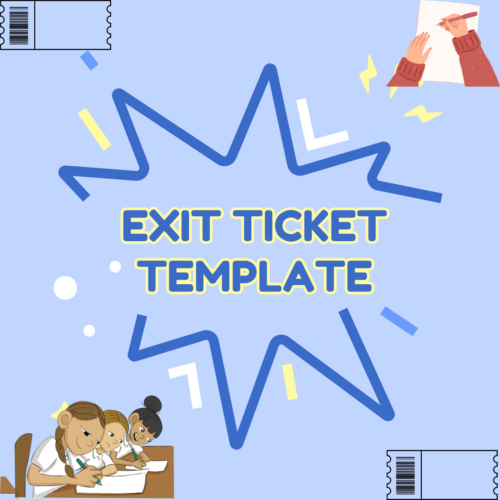 Exit Ticket Template - Ready to Use & For All Subjects! - Classful