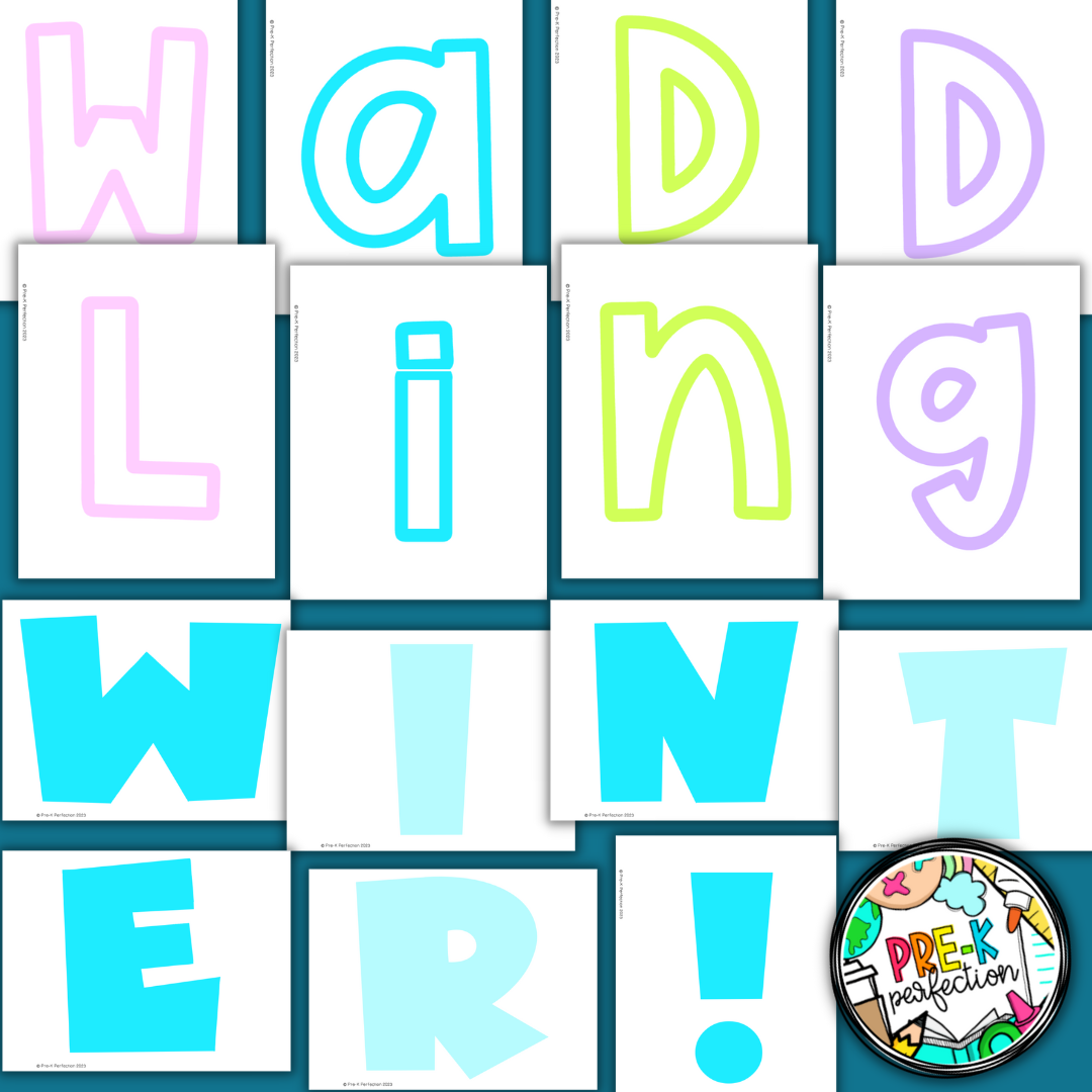 Penguin Bulletin Board | Winter Decor | Waddling into Winter Bulletin ...