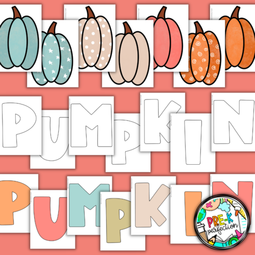 Pastel Modern Pumpkin Bulletin Board | Hello Pumpkin! | Pumpkin Patch ...