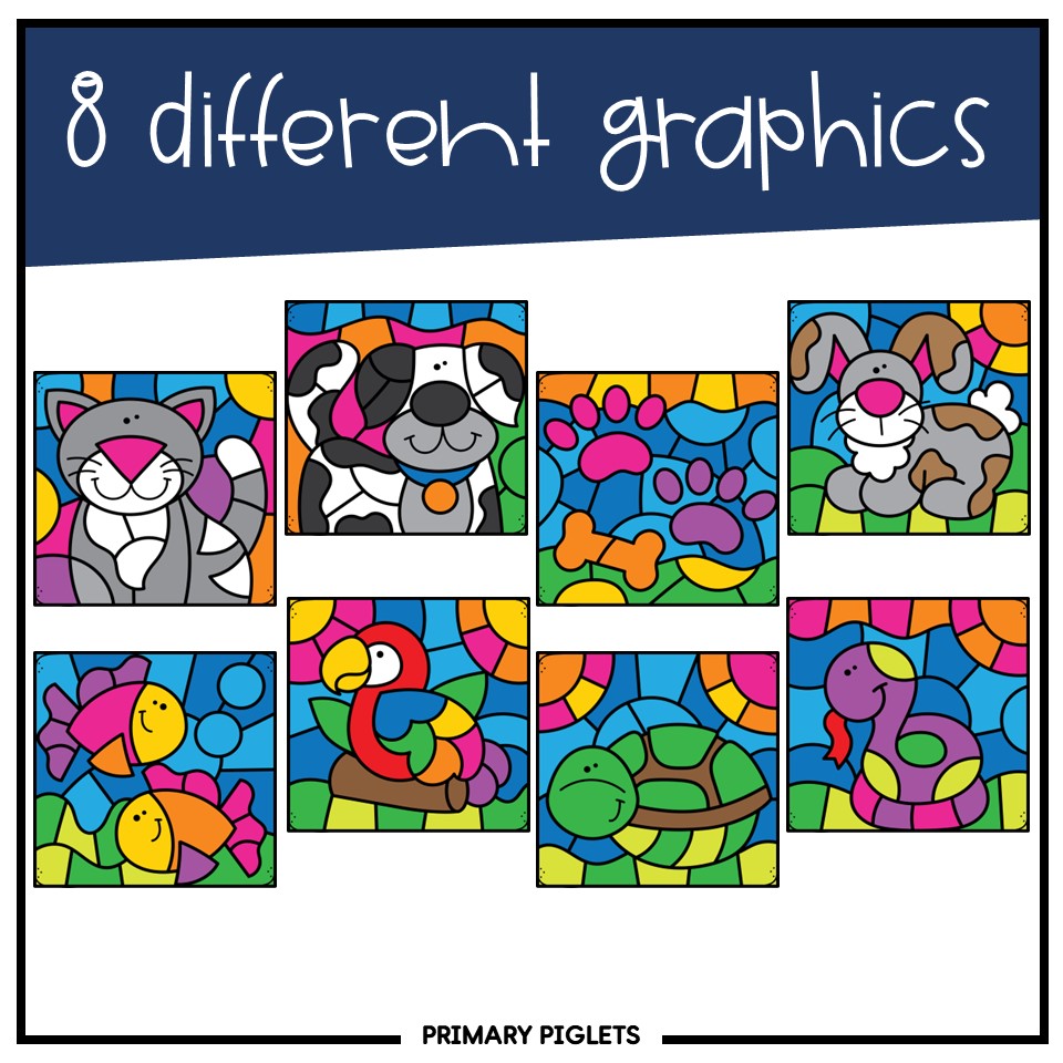 CVC Words Color by Code CVC Words Activities CVC Words Worksheets ...