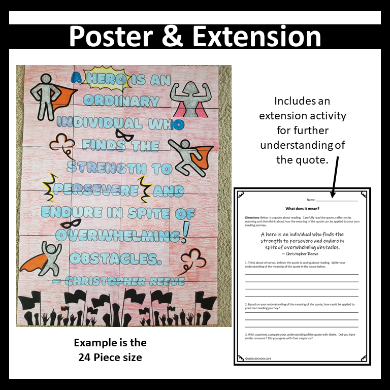 Growth Mindset Poster Collaborative Activity with Critical Thinking ...