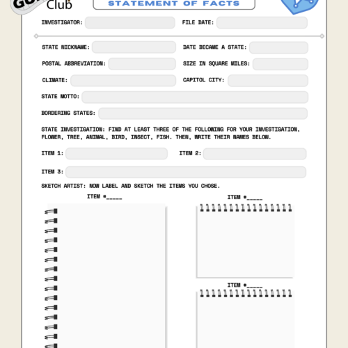 State of South Carolina Case File Report - Classful