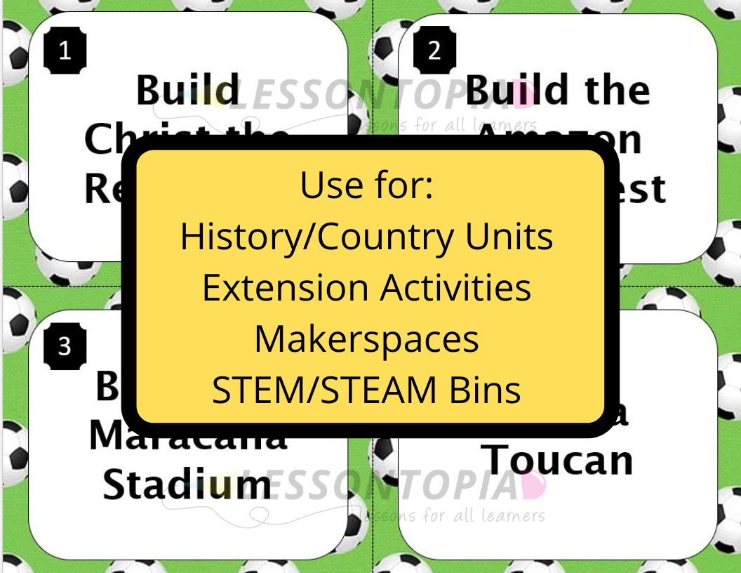 Minecraft Challenges | Brazil | STEM Activities - Classful