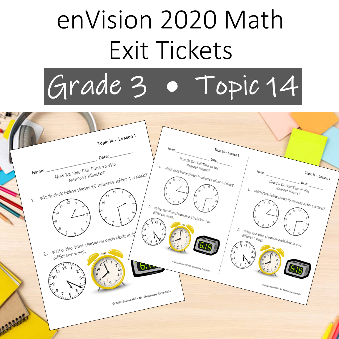 Envision Math Grade 3 Worksheets