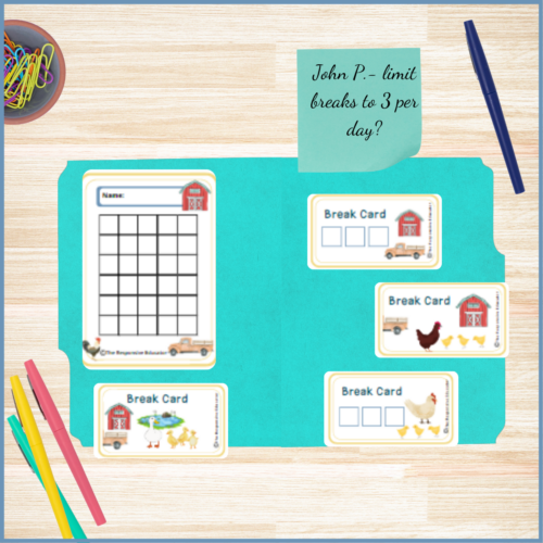 Farm Behavior Visual Supports Bundle - Classful